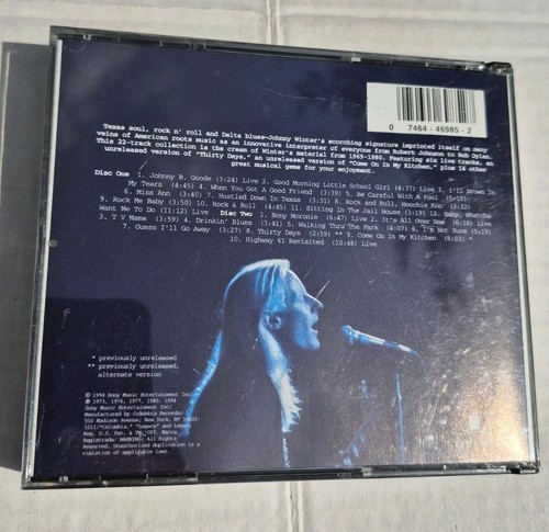 Johnny Winter - A Rock N' Roll Collection (2 CDs 1994 Columbia C2K ...