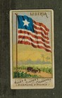 LIBERIA 1887 N9 Allen & Ginter Flags Of All Nations NON-FLARED A | eBay