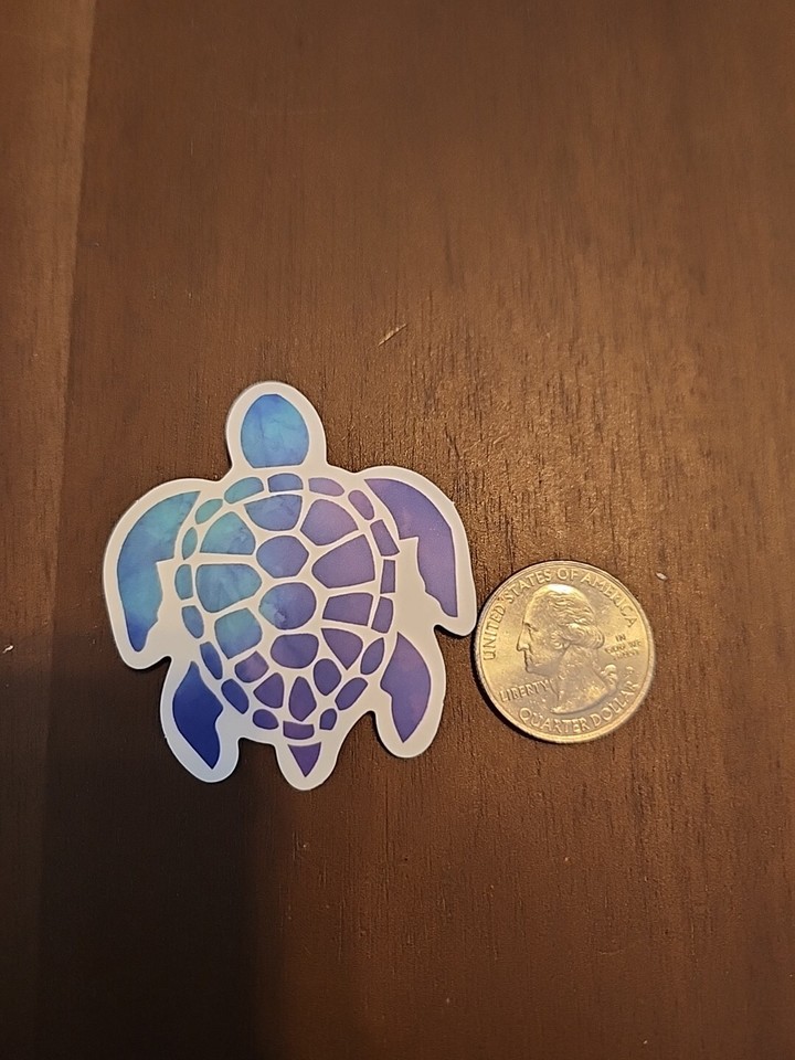 Hawaii Honu Turtle Sticker Decal - Matte | eBay