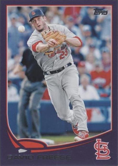 2013 Topps - David Freese #658 Purple for sale online | eBay