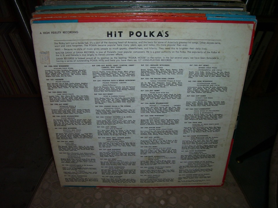 FRANK WOJNAROWSKI, Polka Music, DANA # 1249 | eBay