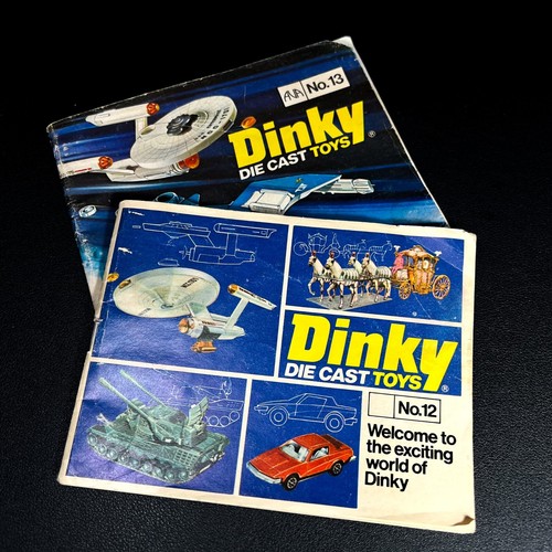 Dinky Die Cast Toy Car Truck Catalogs No. 12 & 13 1976 1977 Vintage ...