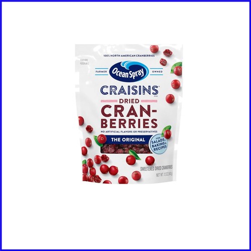 Gluten-Free Craisins Dried Cranberries, Original, 12oz Pack of 12 ...
