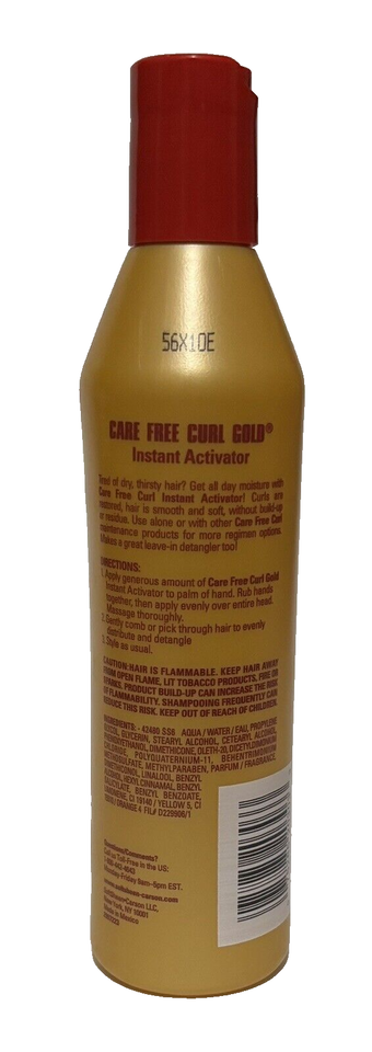 Care Free Curl Gold Curl Instant Activator, 8 oz SoftSheen Carson | eBay