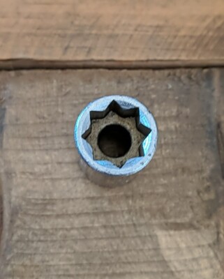 Proto 5214-S USA made 7/16" 3/8" Drive 8 Point Chrome SAE 5214 | eBay