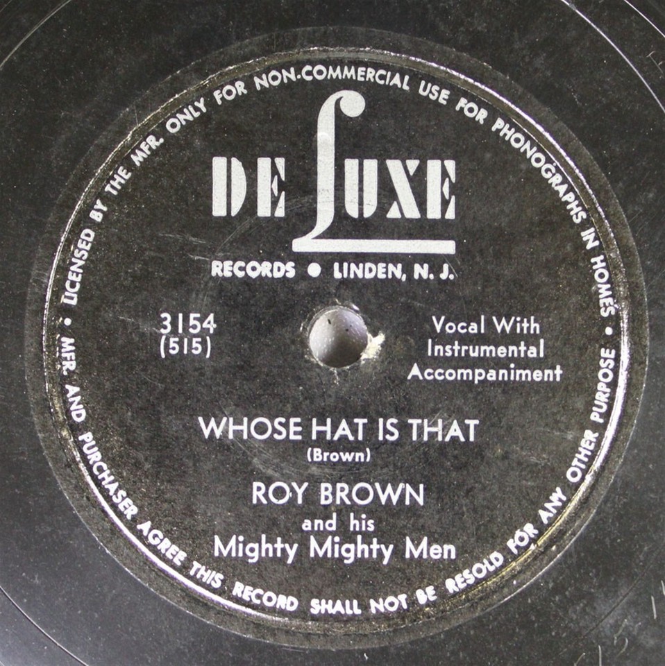 Hear! Blues 78 Roy Brown - Long About Midnight / Whose Hat Is That On | eBay