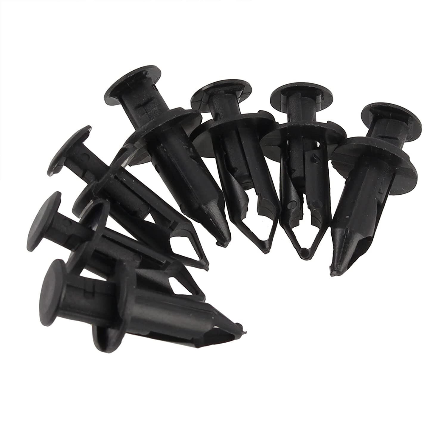 100x 8mm Fender Clips Body Rivets Push Pin for ATV HONDA TRX300EX 450R ...