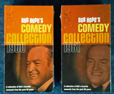 BOB HOPE - COMEDY COLLECTION 1960 + 1961 - 2002 - (2) VHS TAPE LOT -SEALED | eBay