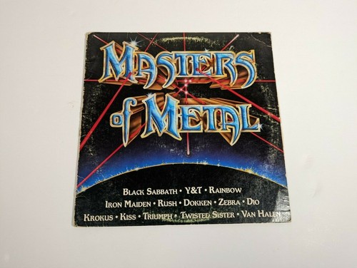 Masters of Metal Vinyl Album Record LP Vinyl NU4370 Sabbath KISS Rush ...