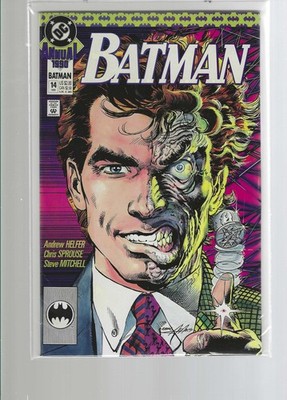 BATMAN Annual #14 1990 Neal Adams Two Face Cover NM 9.4 | eBay