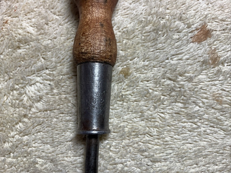5 Wood Handle Stanley & Miller Falls, HURWOOD, Full Teng 6” - 16 ...