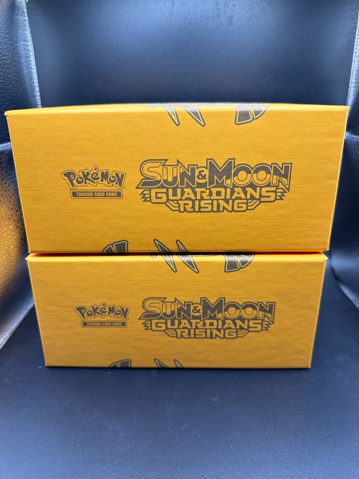 2x Pokemon - Sun & Moon: Guardians Rising Bundle Box *Empty/Storage* | eBay