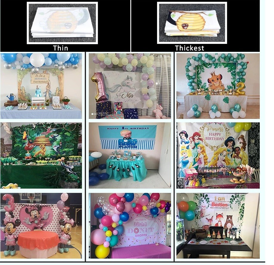 WE BEARLY WAIT THEME SQUARE Backdrop VINYL Photo ADD NAME BANNER | eBay