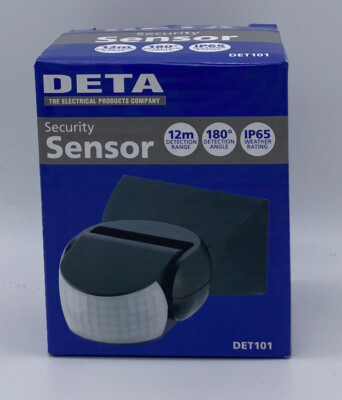 Deta Security Sensor IP65 180 Degree 12M Detection Range DET101 | eBay ...