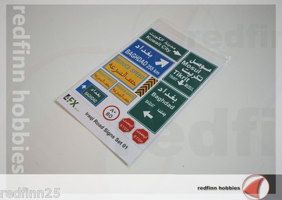 4FX Dioramics Iraqi Road Signs Set.01 1/35 | eBay