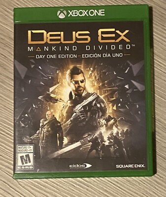 Deus Ex Mankind Divided Day One Edition Xbox One Game Sci-Fi | eBay