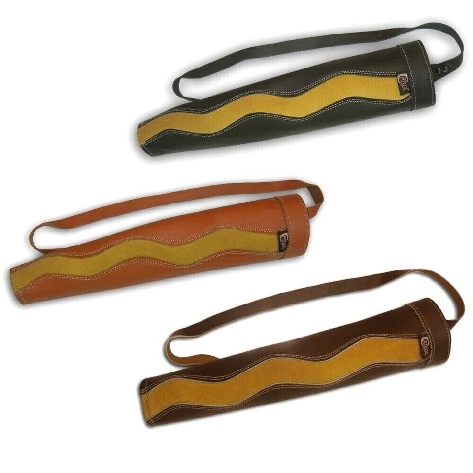 LONGBOW/HORSE BOW/RECURVE/COMPOUND BOW LEATHER SHOULDER BACK ARROW ...