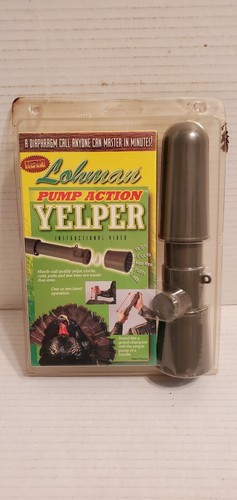 Vintage Lohman Pump Action Yelper Turkey Call with Instructional Video ...