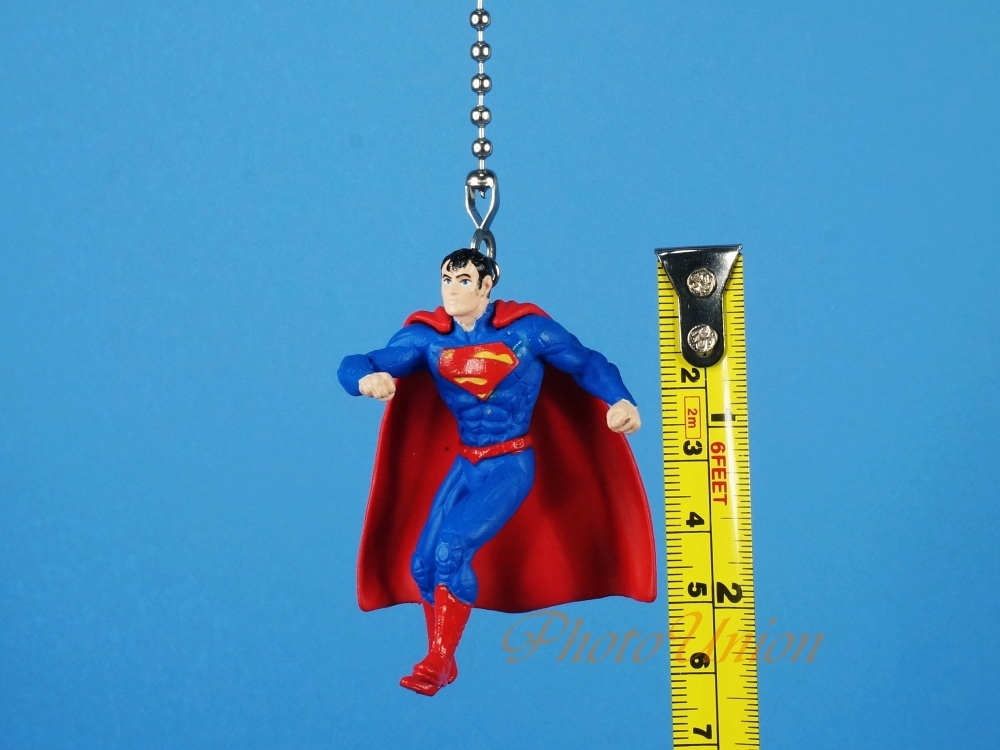 Comics Superman Man of Steel Ceiling Fan Pull Light Lamp Chain Decor ...