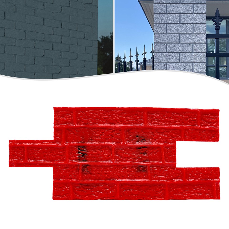 2X BIG Concrete Texturing Skin 22x12" Concrete Stamps Mats Set Concrete ...