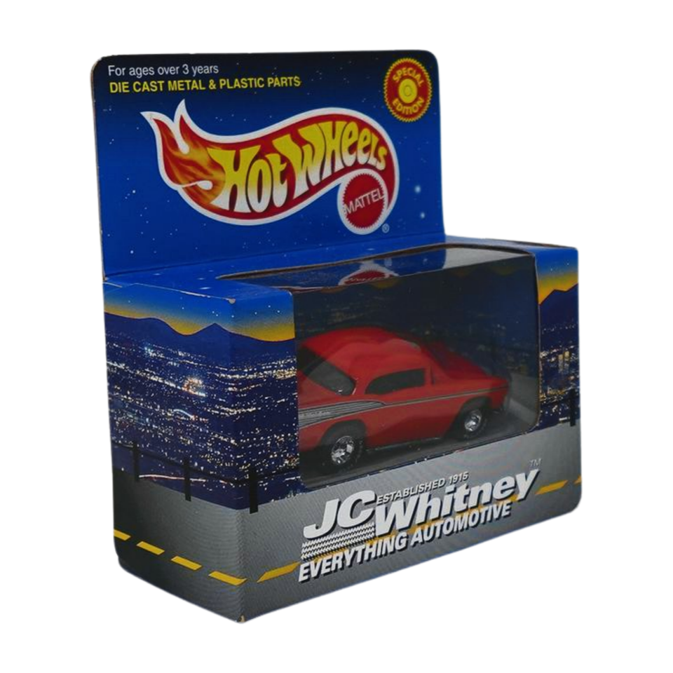2000 HOT WHEELS JC WHITNEY #28397 RED '57 CHEVY LIMITED EDITION New in ...