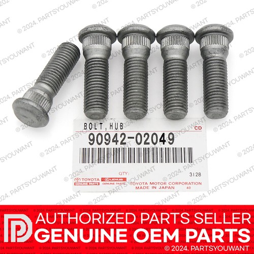 GENUINE Toyota Lexus OEM Wheel Lug Stud Bolt Nut 90942-02082 / 90942 ...