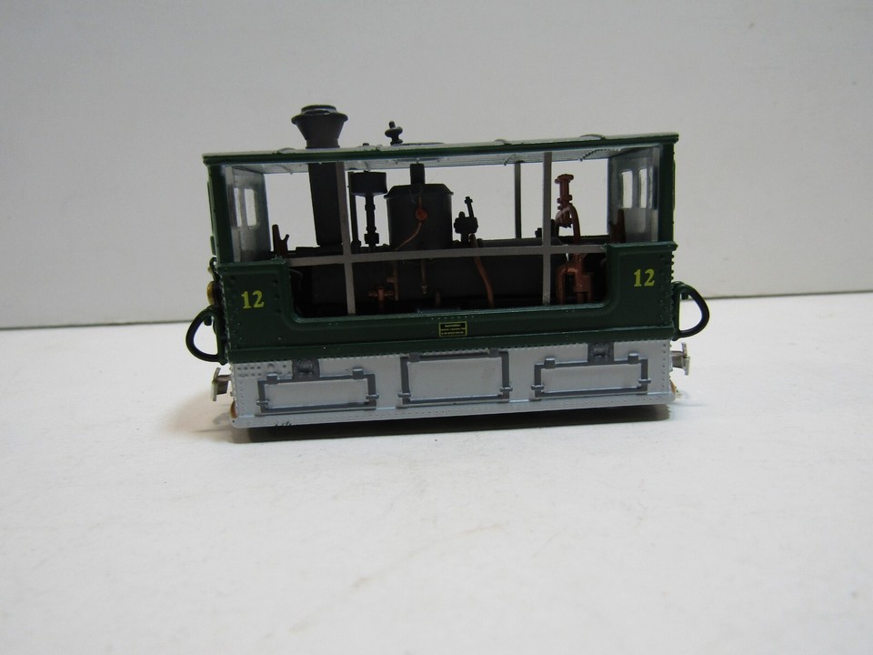 ATLAS TRAMWAY STEAM LOCOMOTIVE/MOTORISED - EXC COND - HOe/OO9 NARROW ...