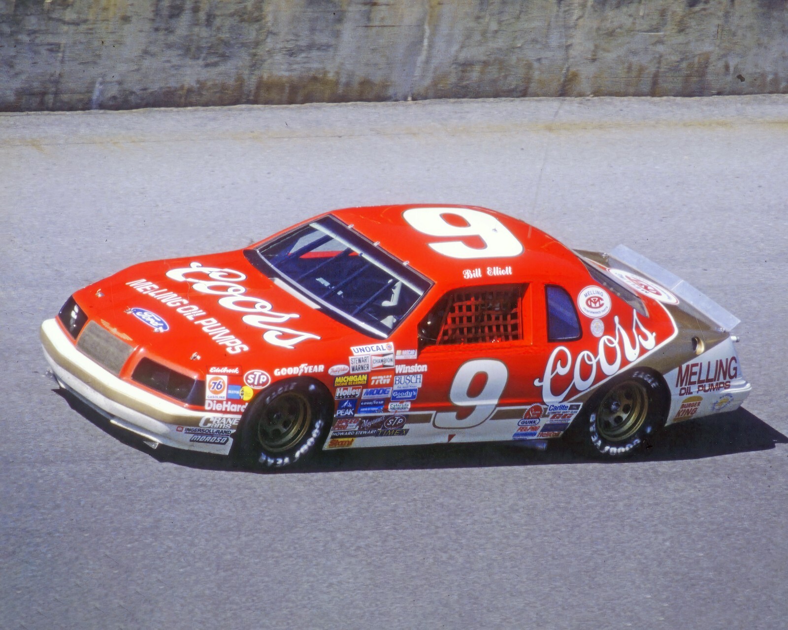 Bill Elliott #9 NASCAR Winston Cup 8"X10" Glossy Photo Print 179CKLW | eBay