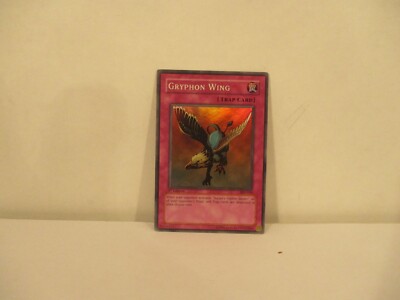 Gryphon Wing Holographic Yugioh Card | eBay