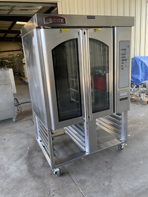 Baxter Hobart Electric mini rack oven steam injected bakery bread ...