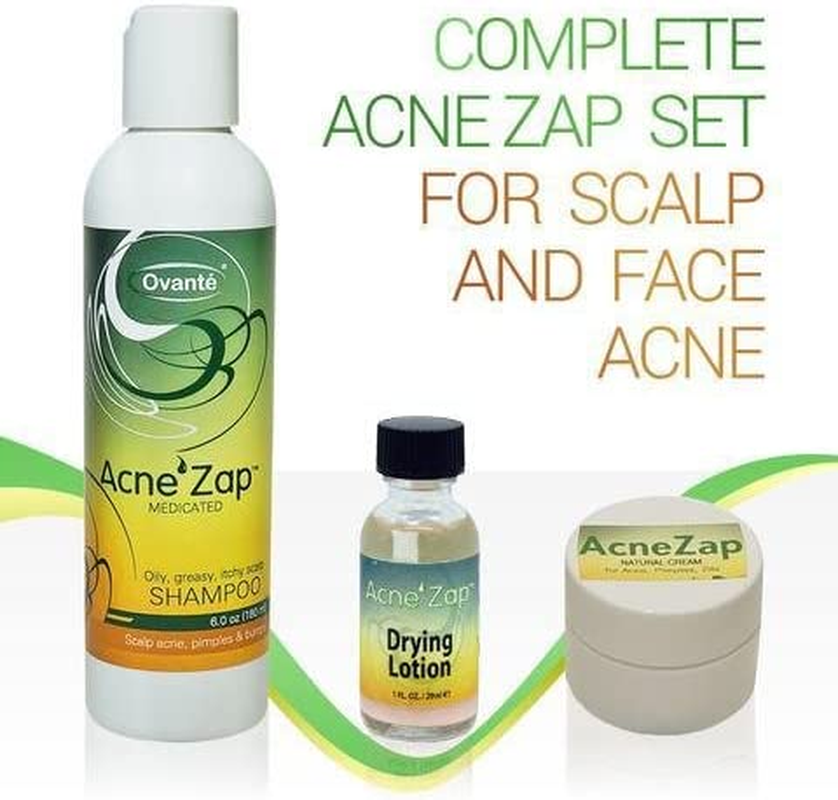 Acne Zap - Shampoo for Scalp Acne – Clear Scalp from Acne, Zits and ...