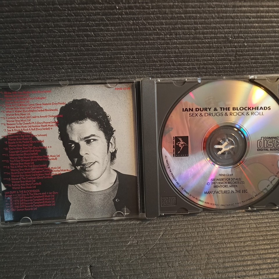Ian Dury And The Blockheads Sex And Drugs And Rock And Roll Cd 5014757070693