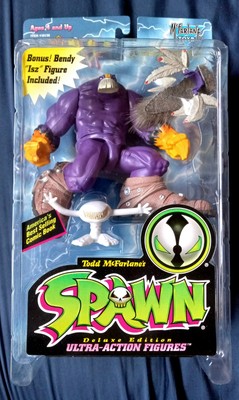 Spawn Deluxe Edition Ultra-Action Fig - The Maxx w/ Isz fig McFarlane ...