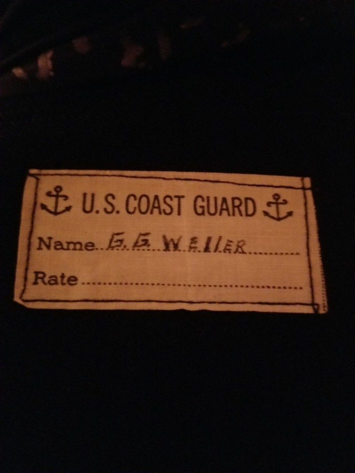 WW2 US Coat Guard Jumper w/ hat -Naval Amphibious Forces | eBay