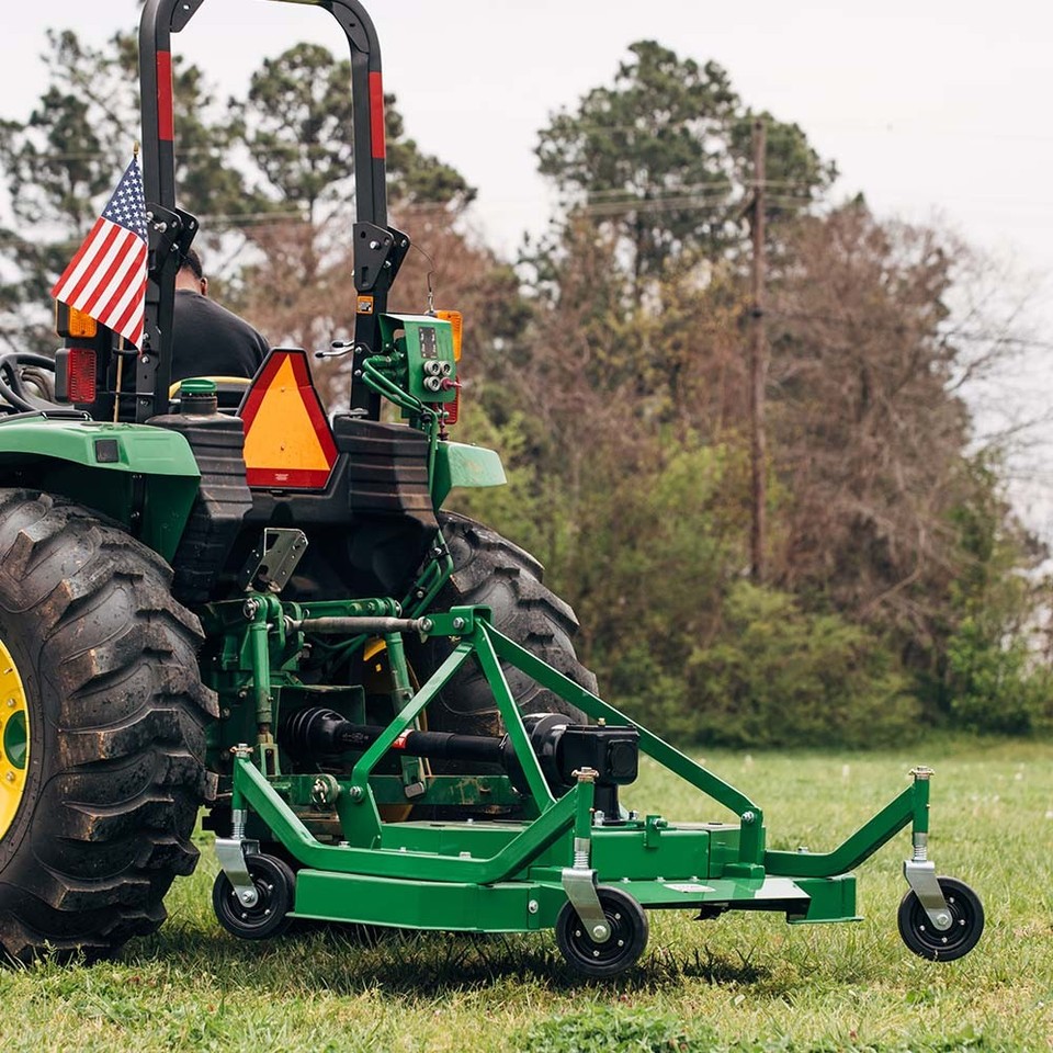 Titan Attachments 3 Point PTO Finish Mower, 60" Cutting Width, Cat 1 ...