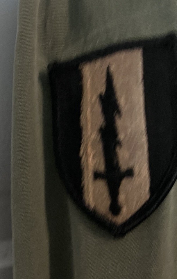 Vietnam War OD US Army Slant Pocket Jungle Fatigue Jacket Large Long ...