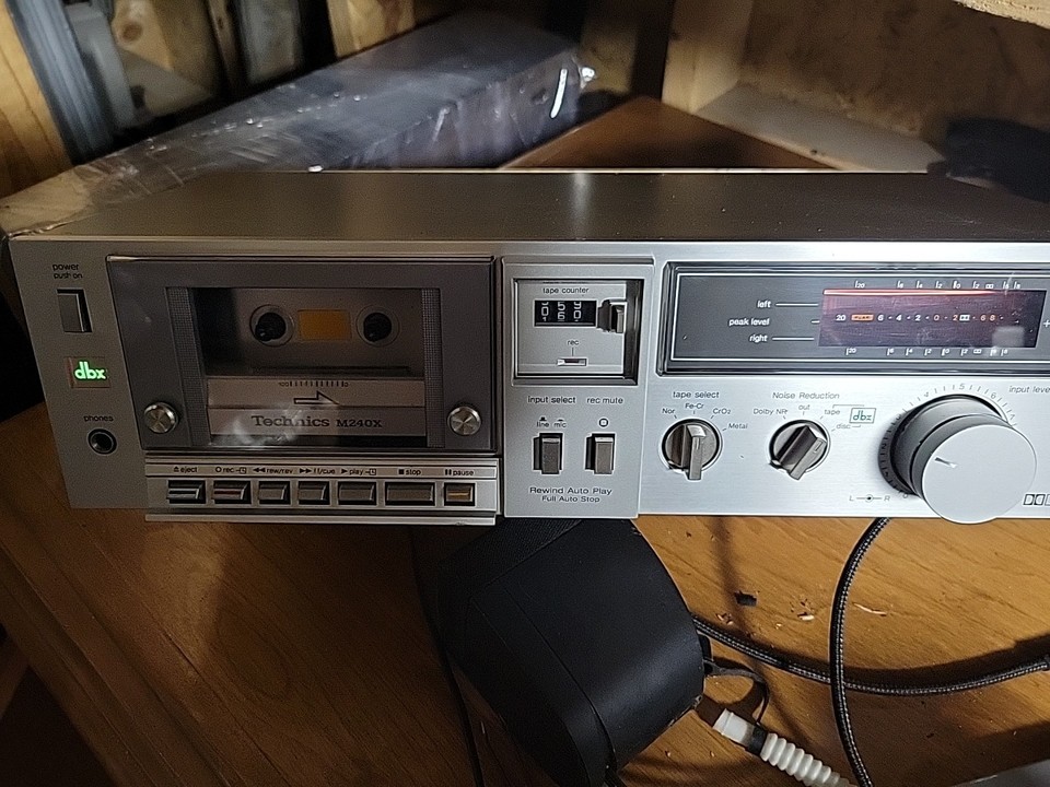 Technics RS-M240X dbx cassette tape player/recorder Tested Working ...