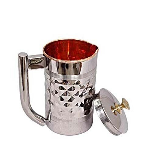 Copper Steel Water Jug SS Outer and Copper Inside Water Jug 2L US | eBay UK