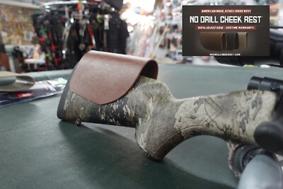 Kydex No Drill Cheek Rest for scoped long guns, American made! Brown ...