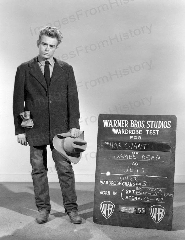 8x10 Print James Dean Wardrobe Continuity Giant 1955 #JDJE | eBay