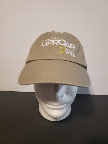 National Geographic Nat Geo Wild Uproar Big Cats Adjustable Hat/Cap ...