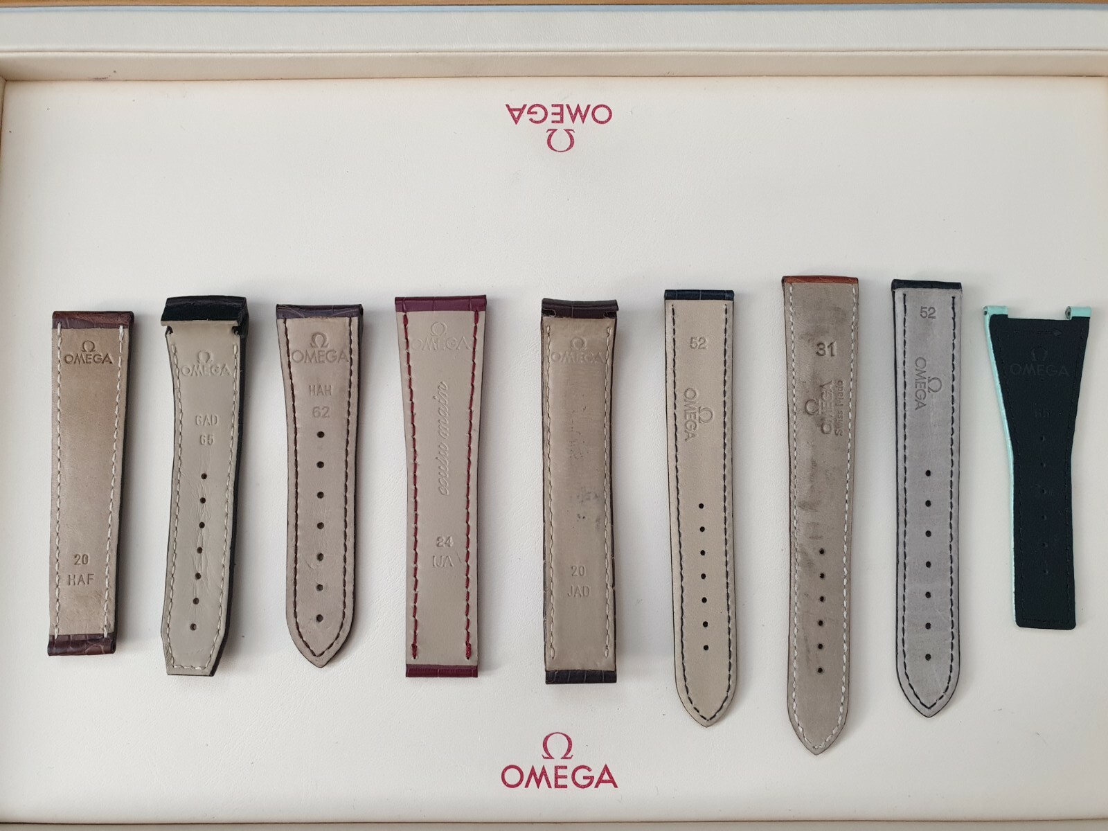 Omega Watch Strap SINGLE Pieces - See Drop Down List for Details - RARE ...