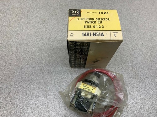 NEW IN BOX ALLEN BRADLEY SWITCH KIT 1481-N51A SERIES C | eBay