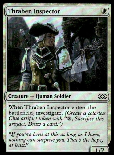 Wilds of Eldraine #35 THRABEN INSPECTOR MTG | eBay
