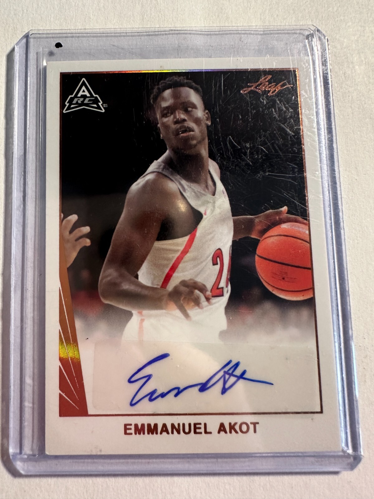 K95,192 - 2021-22 Leaf Memories '90 Bronze #BAEA1 Emmanuel Akot | eBay