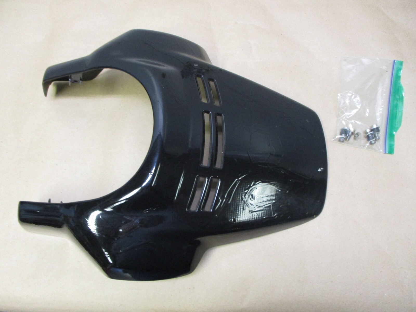 BMW R100GS airhead fairing slip stream WIND DEFLECTOR OEM w MOUNTING ...