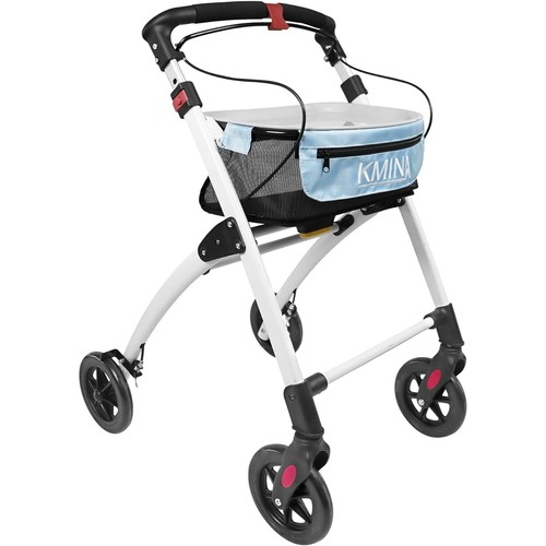 KMINA PRO Narrow Rollator Walker for Seniors Adult with Balance ...