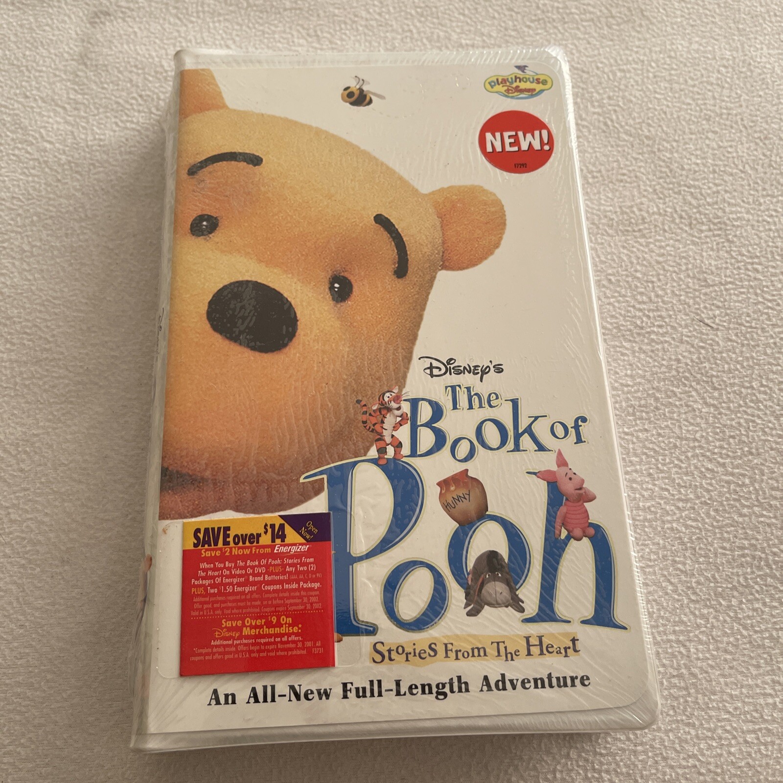 The Book of Pooh: Stories from the Heart Winnie the Pooh (VHS, 2001 ...