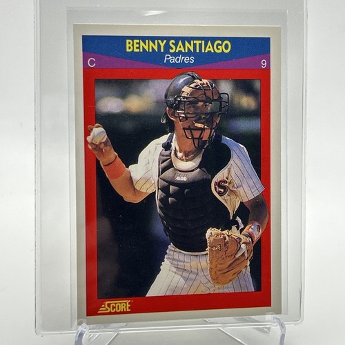 1990 Score 100 Superstars Benny Santiago Baseball Card #63 Mint FREE ...