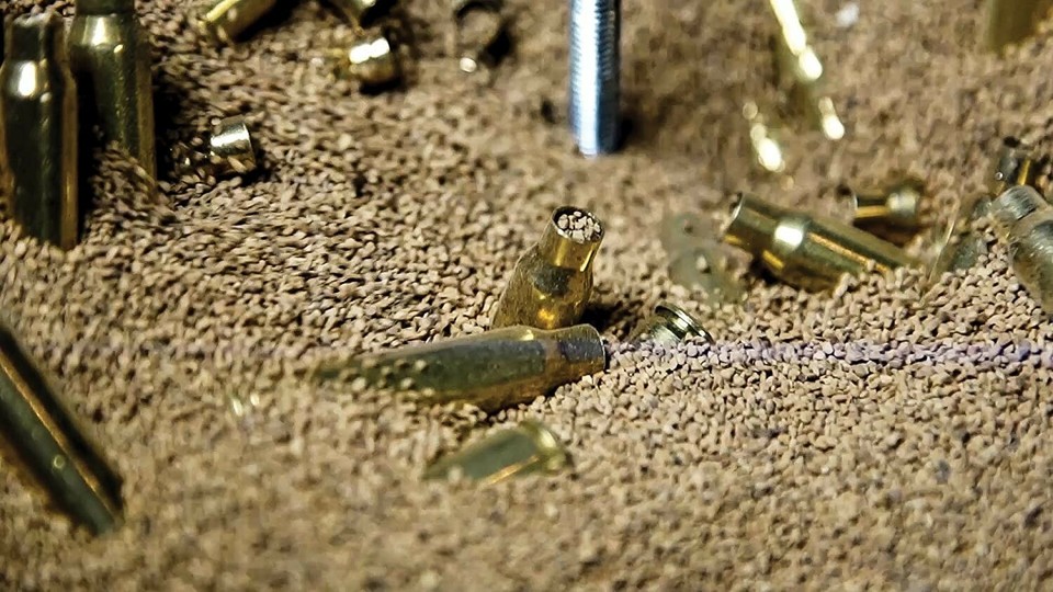 Brass Case Ammunition Tumbler Cleaning Ammo Cleaner Shell Kit Bullet ...